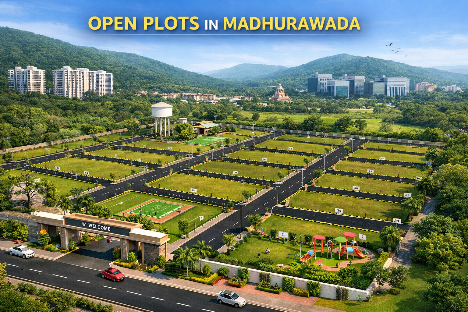 VUDA-approved plots in Madhurawada
