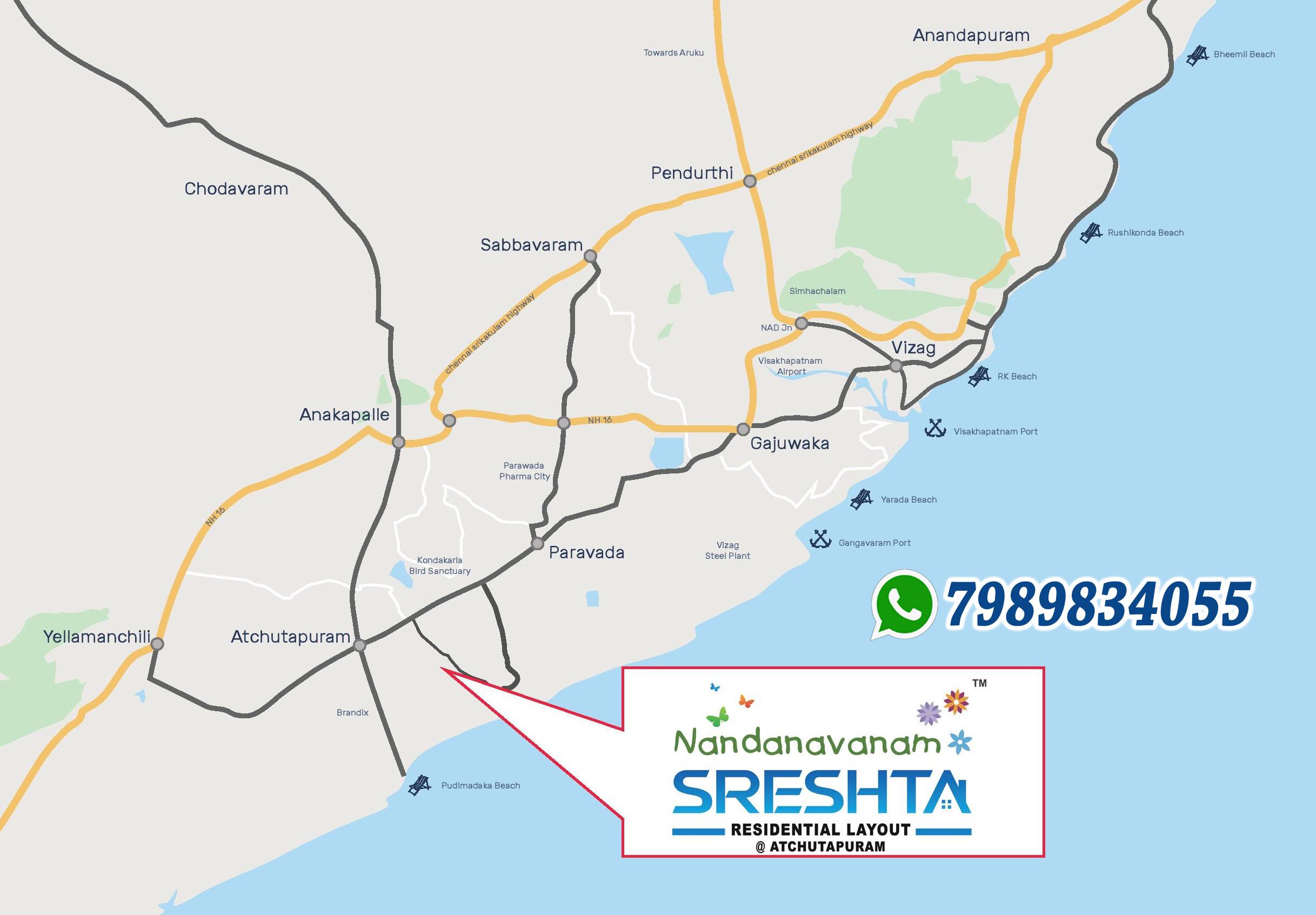 NANDANAVANAM SRESHTA at atchuthapuram its gated community ventures