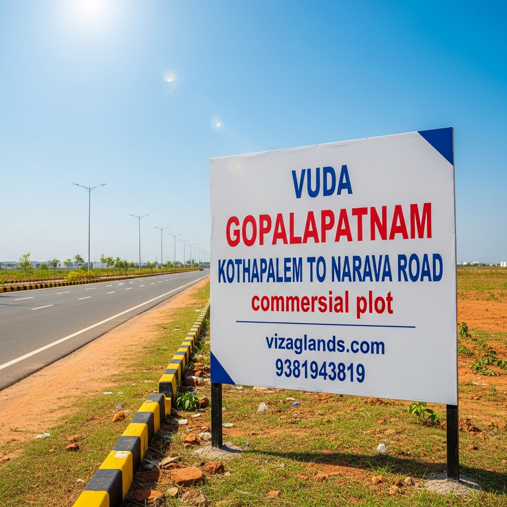 Commercial plots for sale in Narava, Vizag, VMRDA approved commercial ...