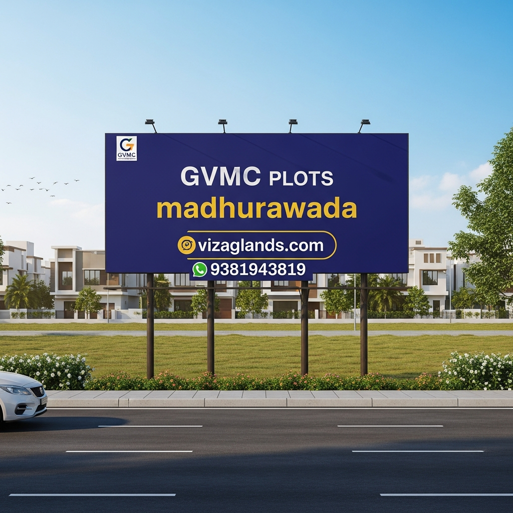 Open plots for sale in Madhurawada, GVMC layout plots in Visakhapatnam,