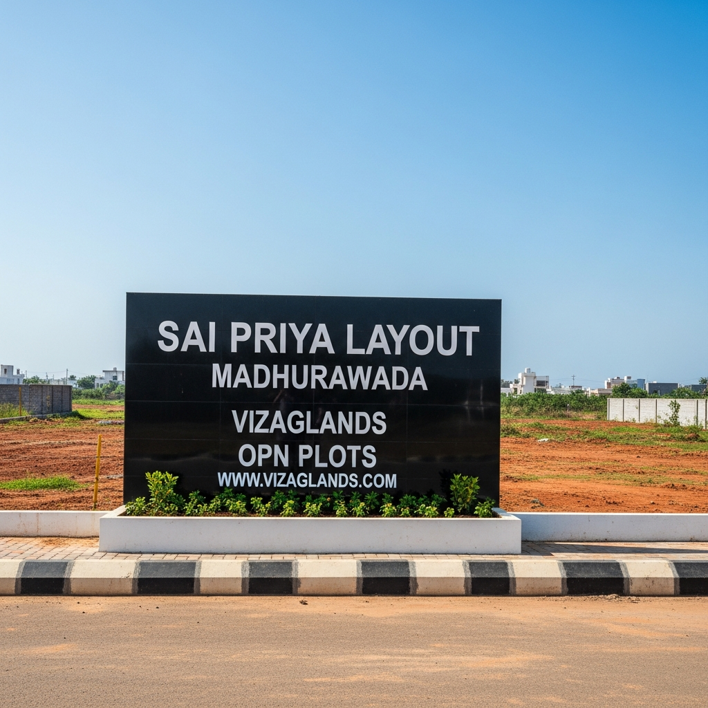 SAI PRIYA LAYOUT AT MADHURAWADA, VUDA PLOTS FOR SALE IN MADHURAWADA SAI ...