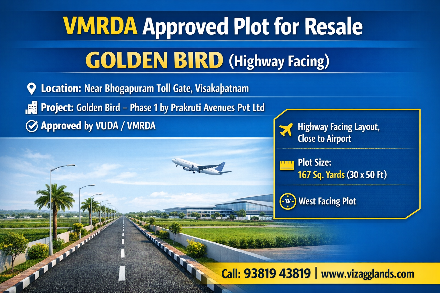 Highway facing layout Bhogapuram,Highway facing plots Bhogapuram